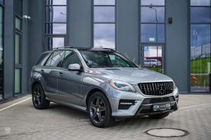 Grey Mercedes-Benz ML 350 2015 in Kaunas, with an engine capacity of 2.99 L and mileage of 175 thousand km for 17950 €, photo  on AUTOMOTO.COM.LV
