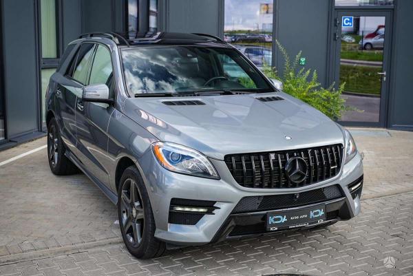 Pelēks Mercedes-Benz ML 350 2015 Kauņa, ar dzinēja tilpumu 2.99 L un nobraukumu 175 tūkst. km par 17950 €, foto 3 vietnē AUTOMOTO.COM.LV