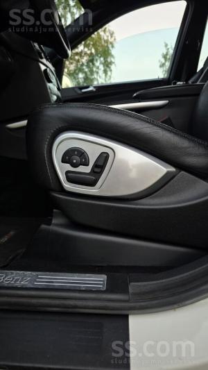 White Mercedes-Benz ML 350 2008 in Jurmala, with an engine capacity of 3.50 L and mileage of 140 thousand km for 7195 €, photo 14 on AUTOMOTO.COM.LV