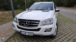 Balts Mercedes-Benz ML 350 2009 Kuršėnai, ar dzinēja tilpumu 2.99 L un nobraukumu 276 tūkst. km par 8600 €, foto  vietnē AUTOMOTO.COM.LV