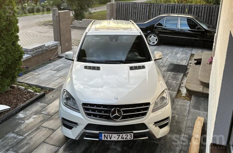 Balts Mercedes-Benz ML 350 2011 Rīga, ar dzinēja tilpumu 3.00 L un nobraukumu 245 tūkst. km par 17750 €, foto 1 vietnē AUTOMOTO.COM.LV