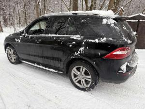 White Mercedes-Benz ML 350 2011 in Vilnius, with an engine capacity of 3.50 L and mileage of 180 thousand km for 9800 €, photo 3 on AUTOMOTO.COM.LV