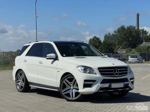 White Mercedes-Benz ML 350 2011 in Taurage, with an engine capacity of 3.00 L and mileage of 351 thousand km for 11700 €, photo 6 on AUTOMOTO.COM.LV