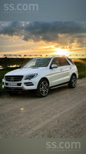 Balts Mercedes-Benz ML 350 2011 Rīga, ar dzinēja tilpumu 3.00 L un nobraukumu 0 tūkst. km par 14300 €, foto  vietnē AUTOMOTO.COM.LV