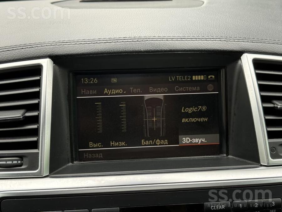 Белый Мерседес МЛ 350 2012 в Даугавпилс, объемом двигателя 3.00 л и пробегом 235 тыс. км за 14650 €, фото 9 на AUTOMOTO.COM.LV