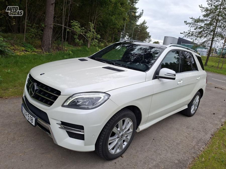 Белый Мерседес МЛ 350 2012 в Утена, объемом двигателя 3.00 л и пробегом 365 тыс. км за 10900 €, фото 7 на AUTOMOTO.COM.LV