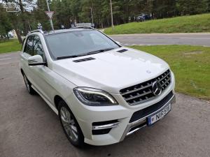 Белый Мерседес МЛ 350 2012 в Утена, объемом двигателя 3.00 л и пробегом 365 тыс. км за 10900 €, фото 11 на AUTOMOTO.COM.LV