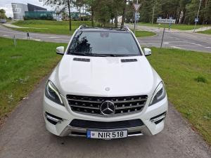 Белый Мерседес МЛ 350 2012 в Утена, объемом двигателя 3.00 л и пробегом 365 тыс. км за 10900 €, фото  на AUTOMOTO.COM.LV