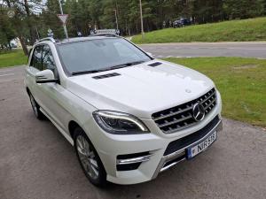 Белый Мерседес МЛ 350 2012 в Утена, объемом двигателя 2.99 л и пробегом 365 тыс. км за 10900 €, фото 3 на AUTOMOTO.COM.LV