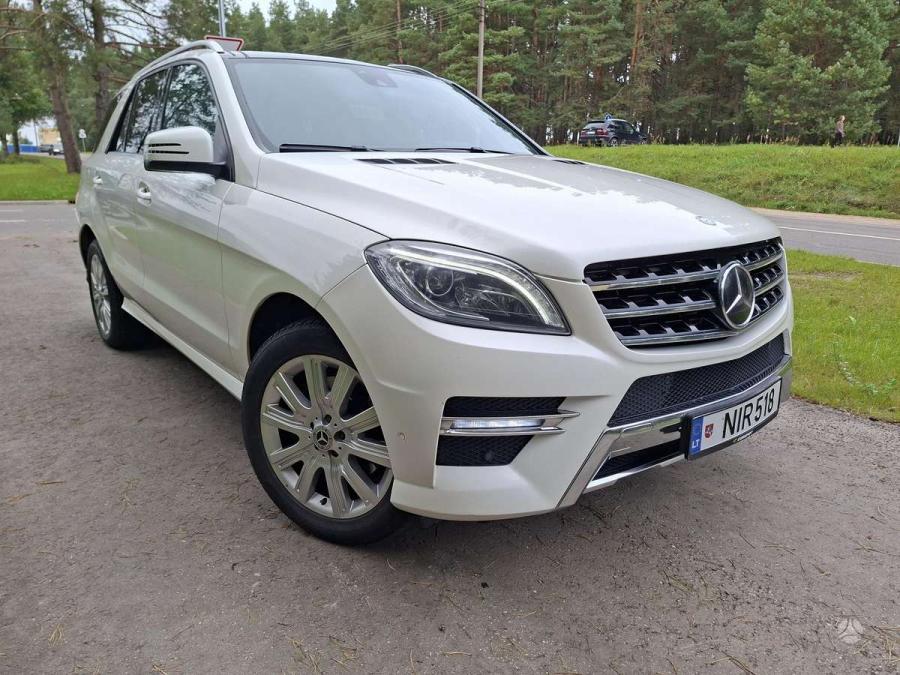 Белый Мерседес МЛ 350 2012 в Утена, объемом двигателя 2.99 л и пробегом 365 тыс. км за 10900 €, фото 11 на AUTOMOTO.COM.LV