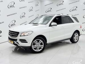 White Mercedes-Benz ML 350 2013 in Vilnius, with an engine capacity of 2.99 L and mileage of 242 thousand km for 12500 €, photo  on AUTOMOTO.COM.LV
