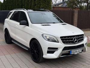 White Mercedes-Benz ML 350 2013 in Marijampole, with an engine capacity of 2.99 L and mileage of 285 thousand km for 16550 €, photo  on AUTOMOTO.COM.LV