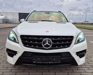 Balts Mercedes-Benz ML 350 2013 Viļņa, ar dzinēja tilpumu 2.99 L un nobraukumu 308 tūkst. km par 14200 €, foto 2 vietnē AUTOMOTO.COM.LV