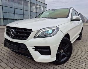 Balts Mercedes-Benz ML 350 2013 Viļņa, ar dzinēja tilpumu 2.99 L un nobraukumu 308 tūkst. km par 14200 €, foto 4 vietnē AUTOMOTO.COM.LV