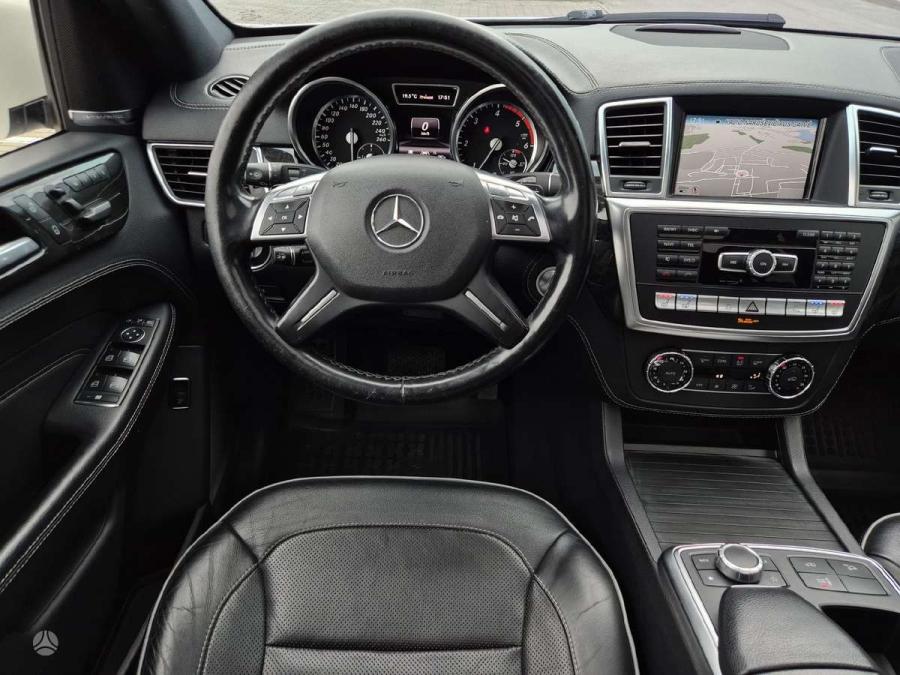 Balts Mercedes-Benz ML 350 2013 Viļņa, ar dzinēja tilpumu 2.99 L un nobraukumu 308 tūkst. km par 14200 €, foto 12 vietnē AUTOMOTO.COM.LV