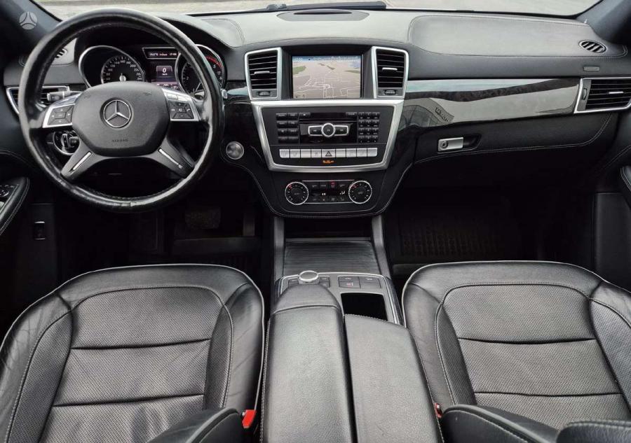 Balts Mercedes-Benz ML 350 2013 Viļņa, ar dzinēja tilpumu 2.99 L un nobraukumu 308 tūkst. km par 14200 €, foto 13 vietnē AUTOMOTO.COM.LV