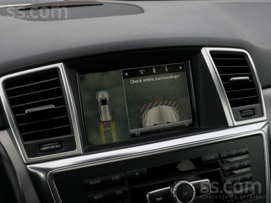White Mercedes-Benz ML 350 2013 in Liepaja, with an engine capacity of 3.00 L and mileage of 269 thousand km for 16900 €, photo 29 on AUTOMOTO.COM.LV