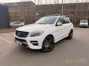 Balts Mercedes-Benz ML 350 2015 Rīga, ar dzinēja tilpumu 3.00 L un nobraukumu 260 tūkst. km par 17499 €, foto  vietnē AUTOMOTO.COM.LV