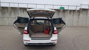White Mercedes-Benz ML 350 2015 in Vilnius, with an engine capacity of 3.00 L and mileage of 120 thousand km for 21999 €, photo 15 on AUTOMOTO.COM.LV