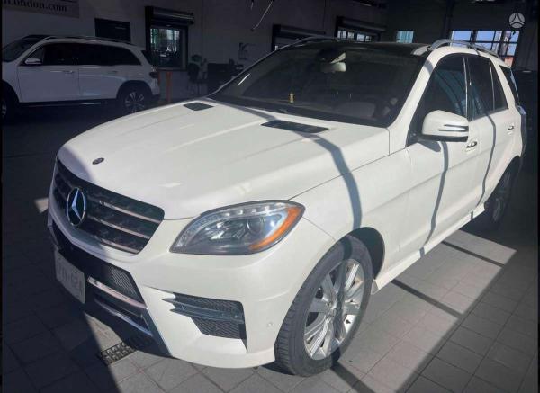 Balts Mercedes-Benz ML 350 2015 Alīta, ar dzinēja tilpumu 3.00 L un nobraukumu 227 tūkst. km par 12100 €, foto 1 vietnē AUTOMOTO.COM.LV