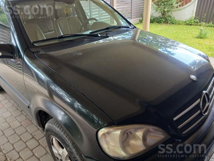 Черный Мерседес МЛ 400 2002 в Рига, объемом двигателя 4.00 л и пробегом 0 тыс. км за 2900 €, фото 8 на AUTOMOTO.COM.LV