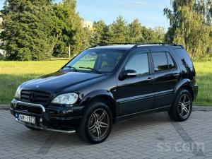 Black Mercedes-Benz ml-400 2003 in Riga, with an engine capacity of 4.00 L and mileage of 0 thousand km for 1990 €, photo  on AUTOMOTO.COM.LV