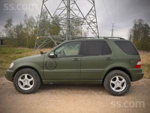 Zaļš Mercedes-Benz ml-400 2002 Rīga, ar dzinēja tilpumu 4.00 L un nobraukumu 395 tūkst. km par 3200 €, foto 3 vietnē AUTOMOTO.COM.LV