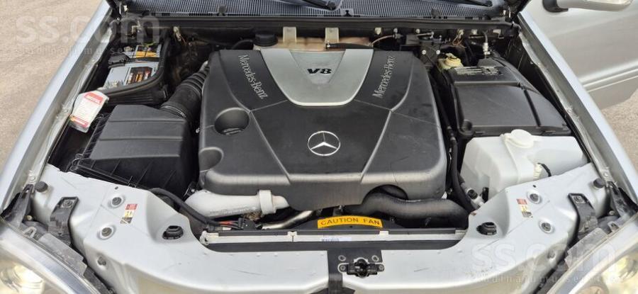 Pelēks Mercedes-Benz ml-400 2003 Rīga, ar dzinēja tilpumu 4.00 L un nobraukumu 400 tūkst. km par 3890 €, foto 11 vietnē AUTOMOTO.COM.LV