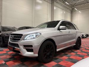 Grey Mercedes-Benz ml-400 2015 in Vilnius, with an engine capacity of 3.00 L and mileage of 164 thousand km for 18200 €, photo  on AUTOMOTO.COM.LV