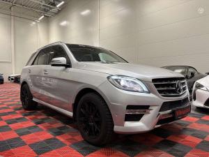 Grey Mercedes-Benz ml-400 2015 in Vilnius, with an engine capacity of 3.00 L and mileage of 164 thousand km for 18200 €, photo 4 on AUTOMOTO.COM.LV