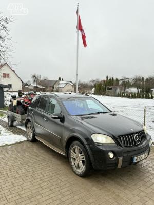 Black Mercedes-Benz ml-420 2008 in Vilnius, with an engine capacity of 4.00 L and mileage of 411 thousand km for 4700 €, photo  on AUTOMOTO.COM.LV