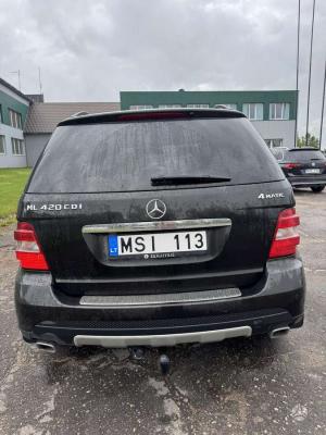Brūns Mercedes-Benz ml-420 2007 Plungė, ar dzinēja tilpumu 4.00 L un nobraukumu 325 tūkst. km par 4500 €, foto 7 vietnē AUTOMOTO.COM.LV
