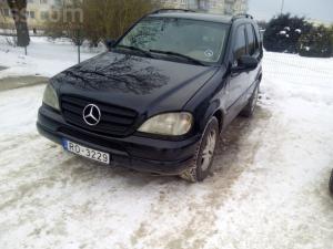 Black Mercedes-Benz ml-430 2000 in Liepaja, with an engine capacity of 4.30 L and mileage of 0 thousand km for 1290 €, photo  on AUTOMOTO.COM.LV
