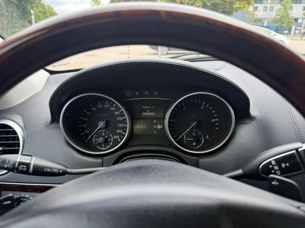 Blue Mercedes-Benz ml-450 2009 in Vilnius, with an engine capacity of 4.00 L and mileage of 290 thousand km for 9800 €, photo 6 on AUTOMOTO.COM.LV
