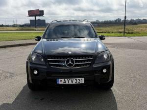Черный Мерседес МЛ 500 2006 в Каунас, объемом двигателя 5.00 л и пробегом 245 тыс. км за 9500 €, фото 8 на AUTOMOTO.COM.LV