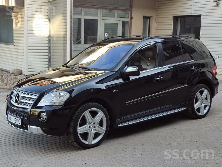 Melns Mercedes-Benz ml-500 2008 Preiļi, ar dzinēja tilpumu 5.50 L un nobraukumu 175 tūkst. km par 18500 €, foto 5 vietnē AUTOMOTO.COM.LV
