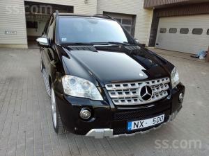 Melns Mercedes-Benz ml-500 2008 Preiļi, ar dzinēja tilpumu 5.50 L un nobraukumu 175 tūkst. km par 18500 €, foto 6 vietnē AUTOMOTO.COM.LV