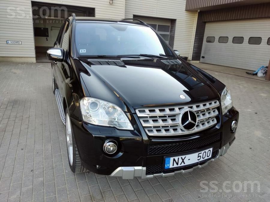 Melns Mercedes-Benz ml-500 2008 Preiļi, ar dzinēja tilpumu 5.50 L un nobraukumu 175 tūkst. km par 18500 €, foto 6 vietnē AUTOMOTO.COM.LV