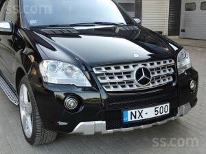 Melns Mercedes-Benz ml-500 2008 Preiļi, ar dzinēja tilpumu 5.50 L un nobraukumu 175 tūkst. km par 18500 €, foto 8 vietnē AUTOMOTO.COM.LV