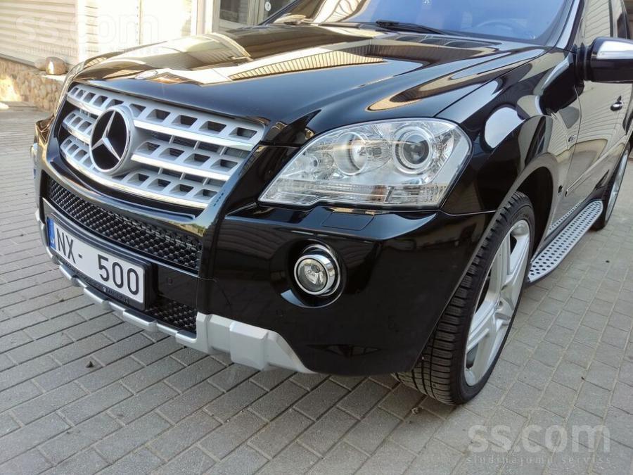 Melns Mercedes-Benz ml-500 2008 Preiļi, ar dzinēja tilpumu 5.50 L un nobraukumu 175 tūkst. km par 18500 €, foto 14 vietnē AUTOMOTO.COM.LV