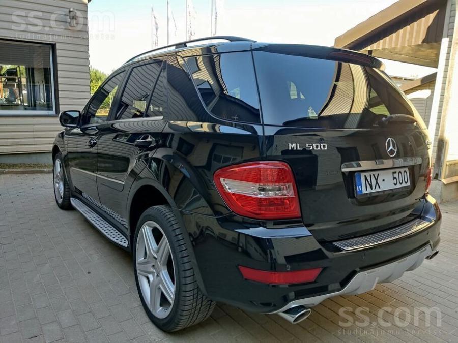 Melns Mercedes-Benz ml-500 2008 Preiļi, ar dzinēja tilpumu 5.50 L un nobraukumu 175 tūkst. km par 18500 €, foto 15 vietnē AUTOMOTO.COM.LV
