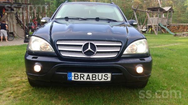 Zils Mercedes-Benz ml-55-amg 2003 Rīga, ar dzinēja tilpumu 5.40 L un nobraukumu 205 tūkst. km par 8500 €, foto 5 vietnē AUTOMOTO.COM.LV
