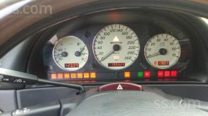Синий Мерседес МЛ 55 АМГ 2003 в Рига, объемом двигателя 5.40 л и пробегом 205 тыс. км за 8500 €, фото 15 на AUTOMOTO.COM.LV