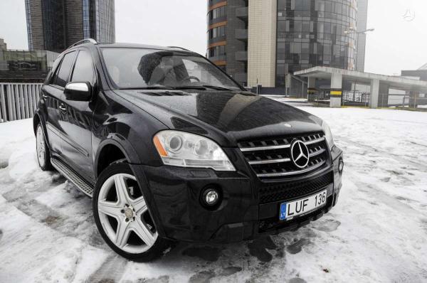 Melns Mercedes-Benz ML 550 2010 Jonava, ar dzinēja tilpumu 5.50 L un nobraukumu 330 tūkst. km par 9000 €, foto 7 vietnē AUTOMOTO.COM.LV