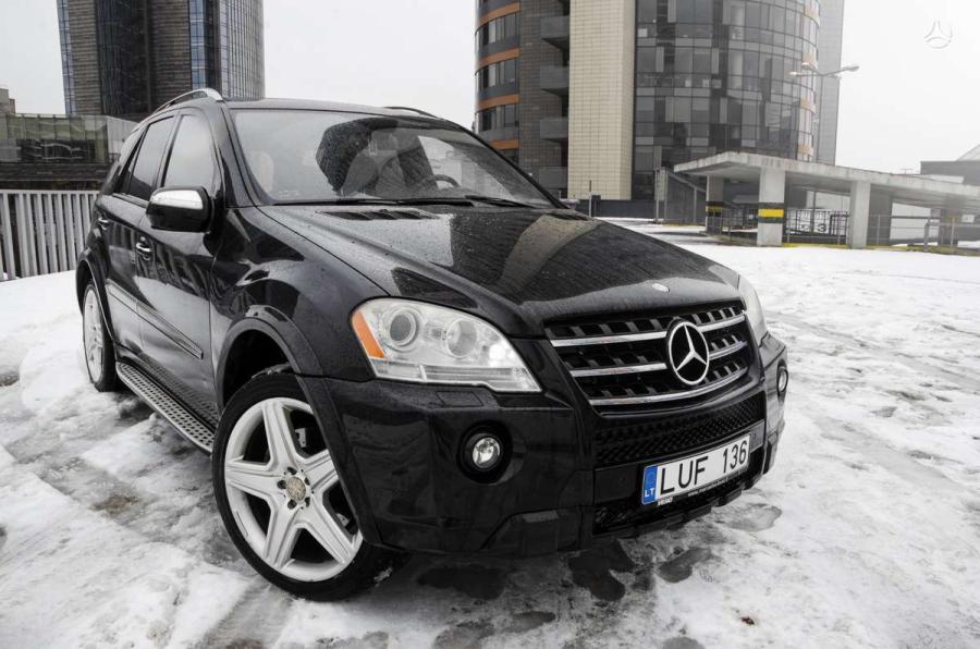Melns Mercedes-Benz ML 550 2010 Jonava, ar dzinēja tilpumu 5.50 L un nobraukumu 330 tūkst. km par 9000 €, foto 7 vietnē AUTOMOTO.COM.LV