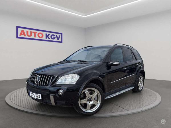 Melns Mercedes-Benz ml-63-amg 2008 Kauņa, ar dzinēja tilpumu 6.20 L un nobraukumu 242 tūkst. km par 11999 €, foto 1 vietnē AUTOMOTO.COM.LV
