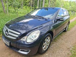 Blue Mercedes-Benz r-280 2007 in Daugavpils, with an engine capacity of 3.00 L and mileage of 312 thousand km for 2900 €, photo 5 on AUTOMOTO.COM.LV
