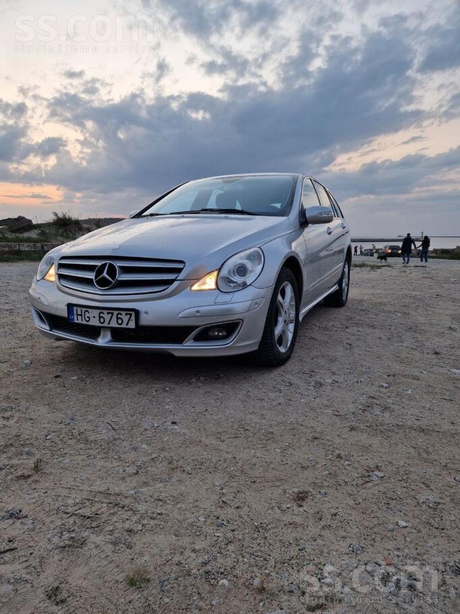 Grey Mercedes-Benz r-280 2007 in Liepaja, with an engine capacity of 3.00 L and mileage of 263 thousand km for 3250 €, photo 5 on AUTOMOTO.COM.LV