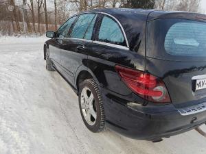 Melns Mercedes-Benz R 320 2008 Klaipėda, ar dzinēja tilpumu 3.00 L un nobraukumu 278 tūkst. km par 3990 €, foto 8 vietnē AUTOMOTO.COM.LV