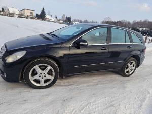 Melns Mercedes-Benz R 320 2008 Klaipėda, ar dzinēja tilpumu 3.00 L un nobraukumu 278 tūkst. km par 3990 €, foto 10 vietnē AUTOMOTO.COM.LV